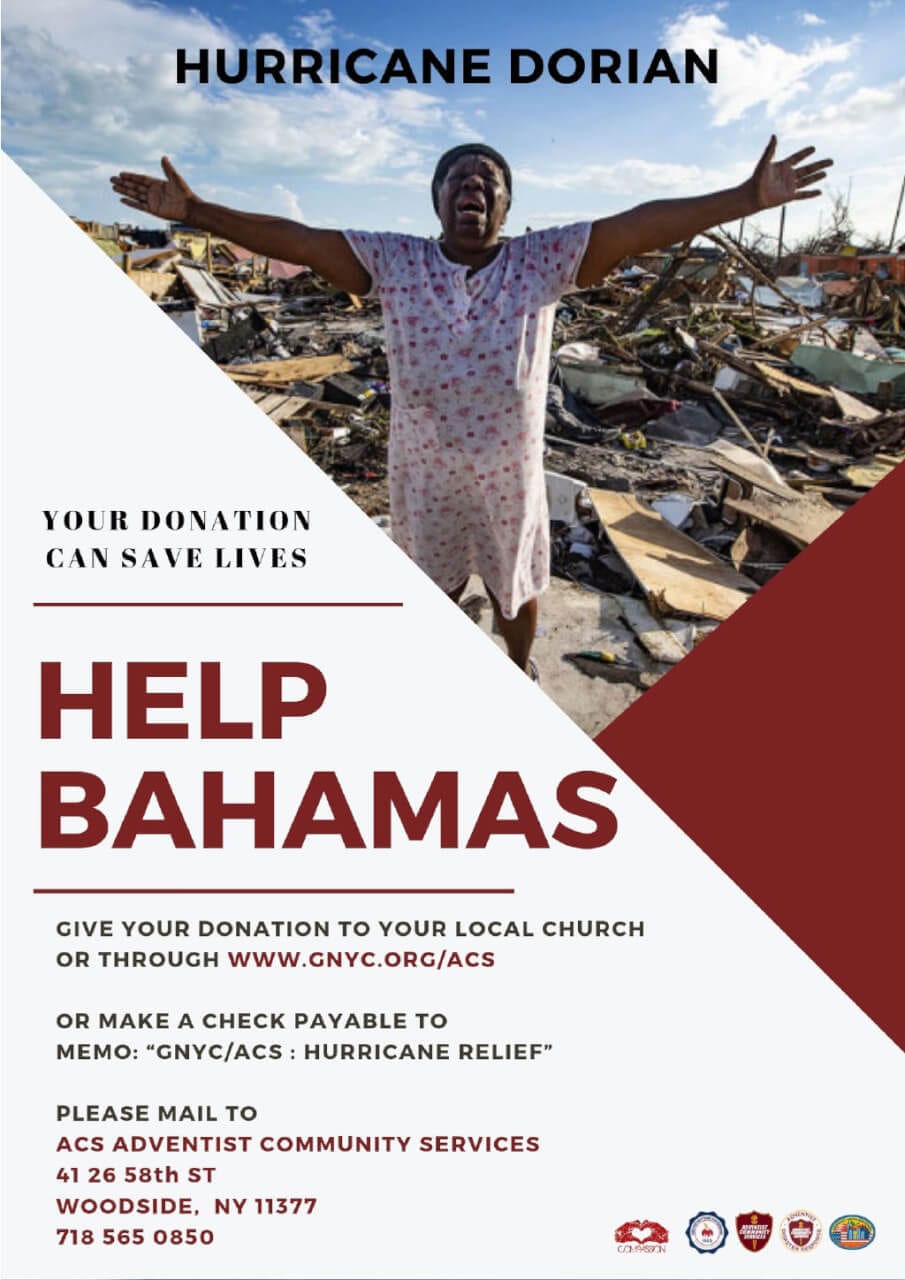 Help Hurricane Dorian Victims • MyGeneration Church